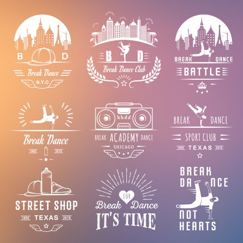 Break Dance Logo Vector Images (over 230)