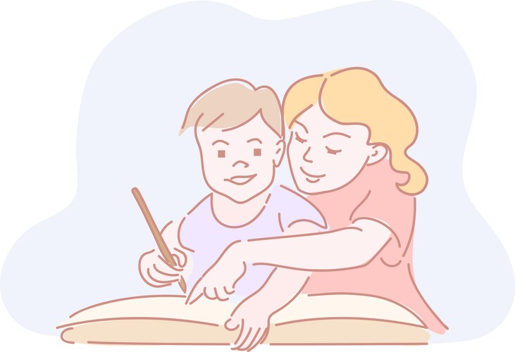 Cartoon Homework Vector Images (over 34,000)