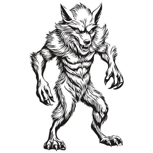 Cartoon Werewolf Vector Images (over 2,500)