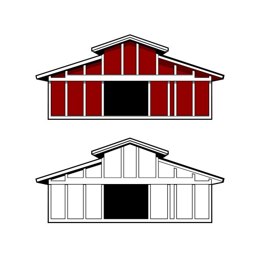 Barn Outline Vector Images (over 8,300)