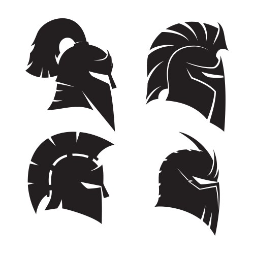 Helmets Royalty Free Vector Image - VectorStock