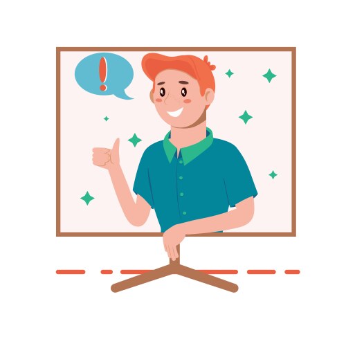 Problem solving concept woman thinks and solves Vector Image Problem solving concept woman thinks and solves Vector Image