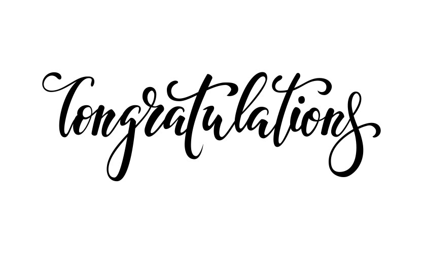 Calligraphy Congratulations Vector Images (over 31,000)