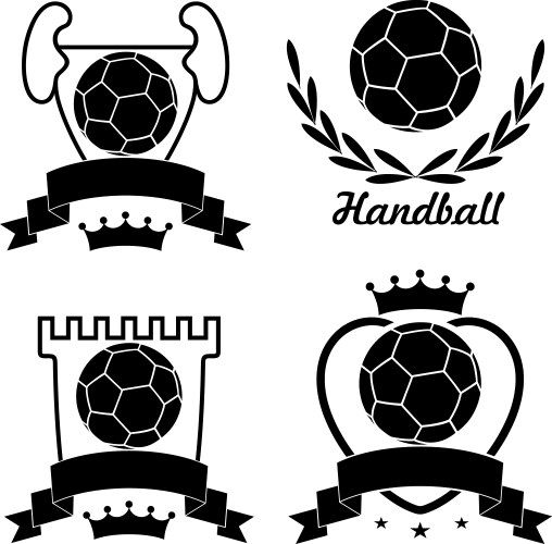 Sport handball Royalty Free Vector Image - VectorStock
