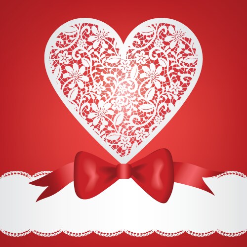 Valentines Heart Lace Vector Images (over 2,800)