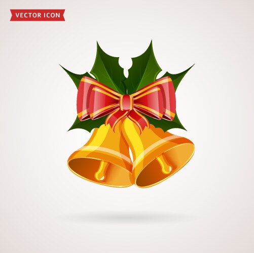 Christmas bells Royalty Free Vector Image - VectorStock