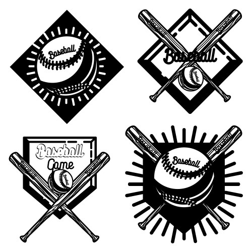 Vintage Baseball Vector Images (over 9,200)