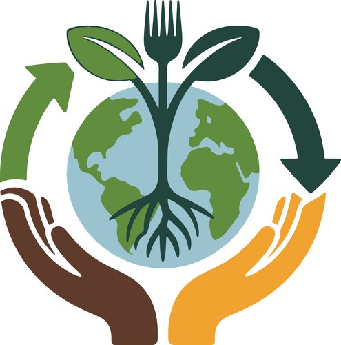 Sustainable food system resilience icon set Vector Image