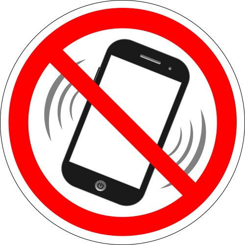Mobile not allowed Vector Images & Graphics for Commercial Use ...