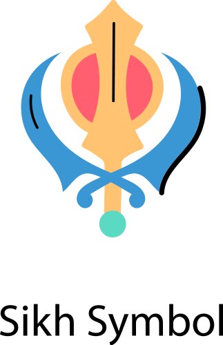 Khanda Sikh Symbol Vector Images (over 150)