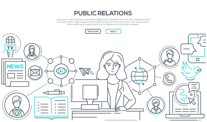 Public Relations Vector Images (over 6,100)