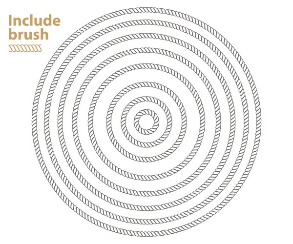 Circular Rope Vector Images (over 730)