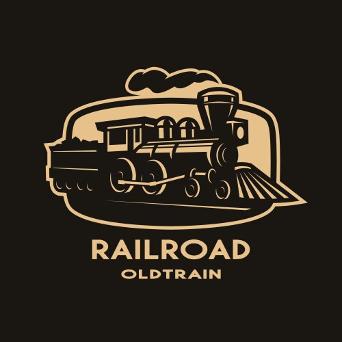 Steam Locomotive Logo Vector Images (over 1,100)