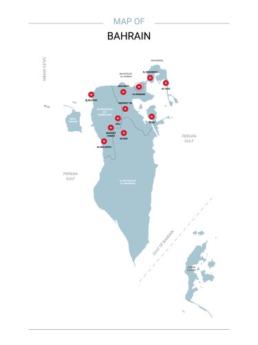 Bahrain Map Outline Vector Images (over 310)