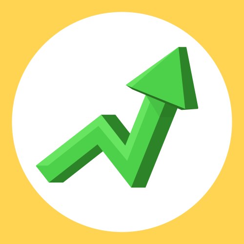 Upward Trend Arrow Vector Images (over 1,600)
