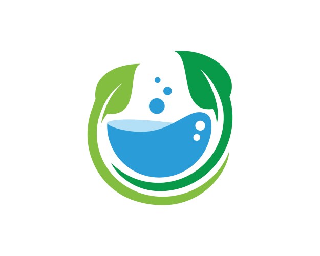 Water gallon logo symbol or icon template Vector Image