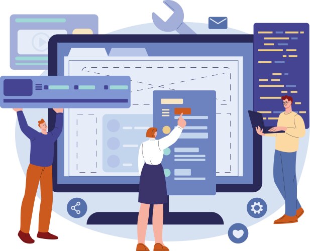 Software Development Banner Vector Images Over 13 000