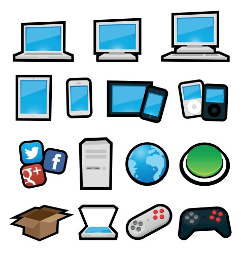 Computer Keyboard Cartoon Vector Images (over 11,000)
