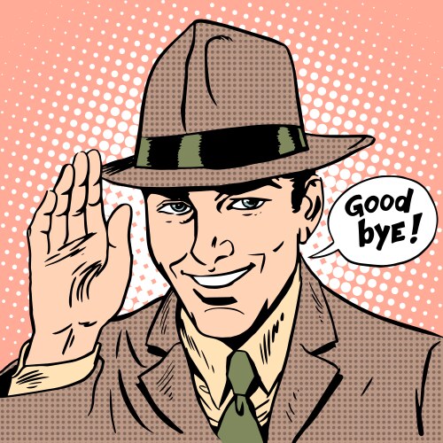Goodbye Cartoon Vector Images (over 3,700)