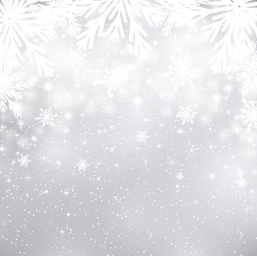 Silver sparkles background christmas Royalty Free Vector