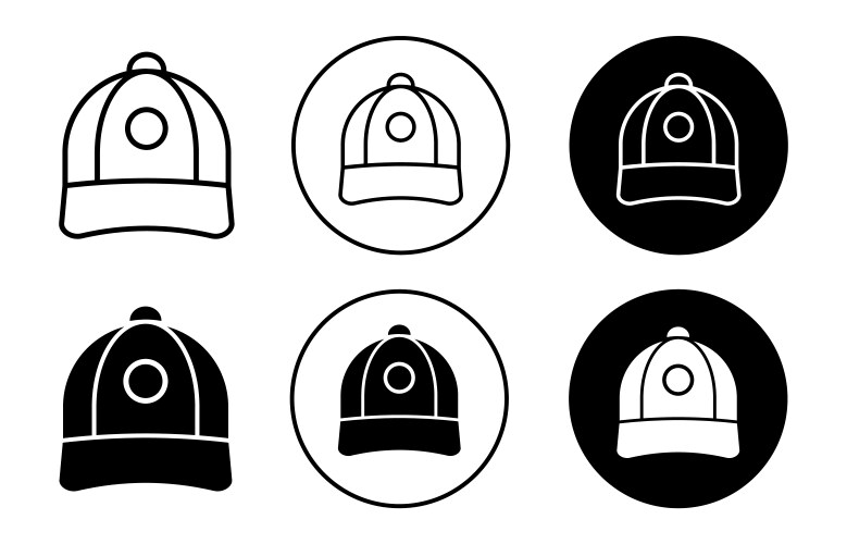 Baseball Cap Outline Vector Images (over 3,300)