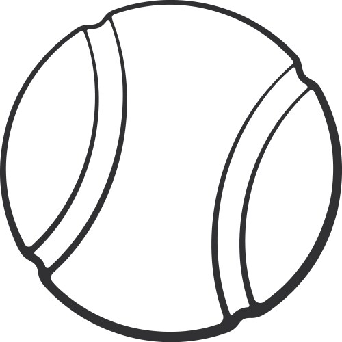 Basketball ball trace and color picture Royalty Free Vector