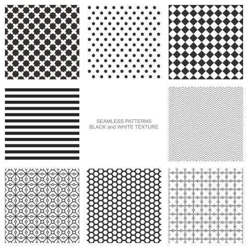Simple seamless geometric pattern Royalty Free Vector Image