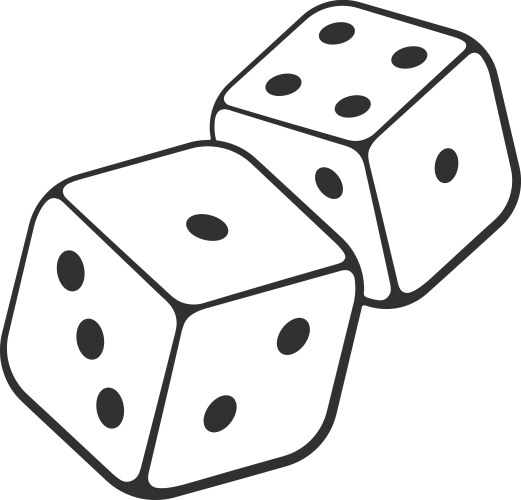 Dice Cartoon Vector Images (over 3,700)