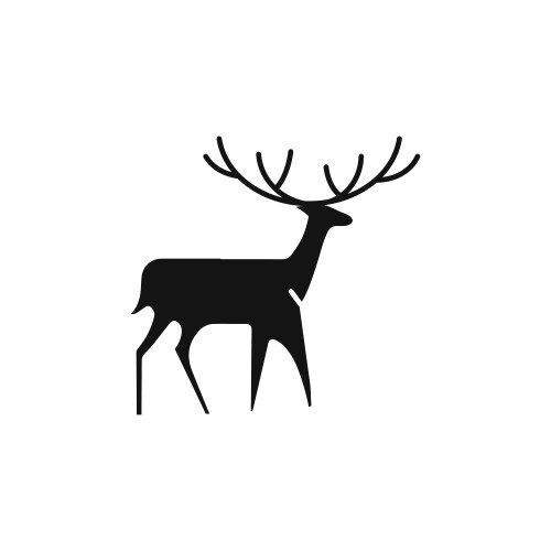 Deer Side Profile Vector Images (over 200)