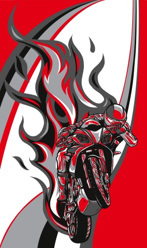 Helmet racing design Royalty Free Vector Image