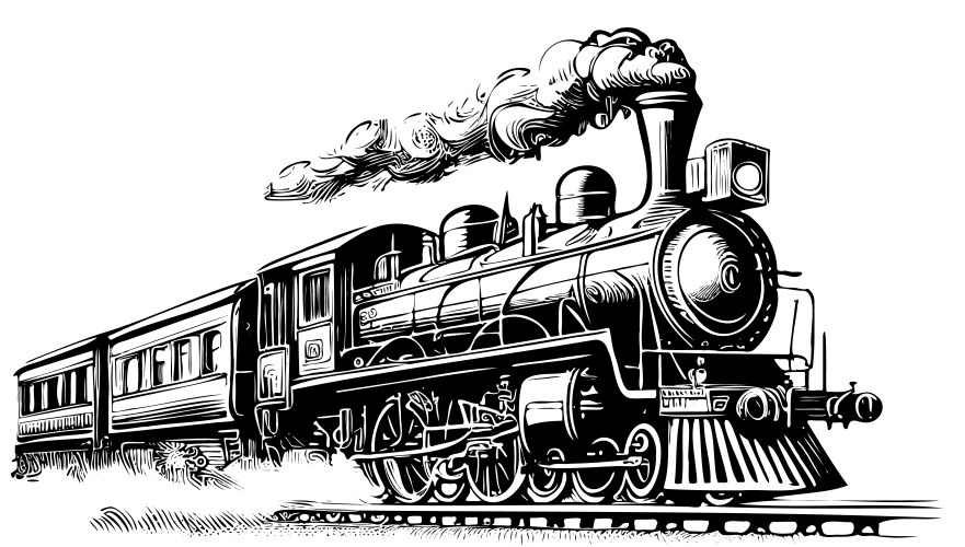 Train Sketch Vector Images (over 25,000)