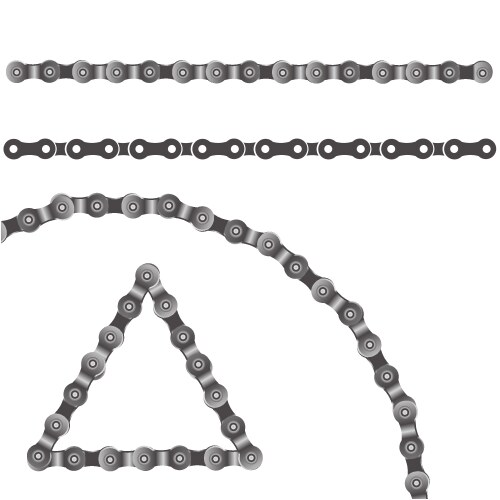 Circle chain Royalty Free Vector Image - VectorStock