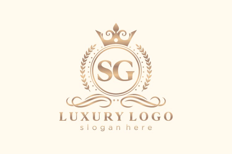 Royal logo Vector Images & Graphics for Commercial Use | VectorStock