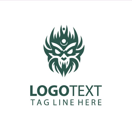 Monster logo Royalty Free Vector Image - VectorStock