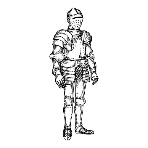 Knight Armour Engraving Vector Images (over 210)