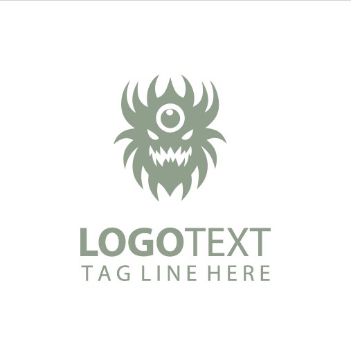 Monster logo Royalty Free Vector Image - VectorStock