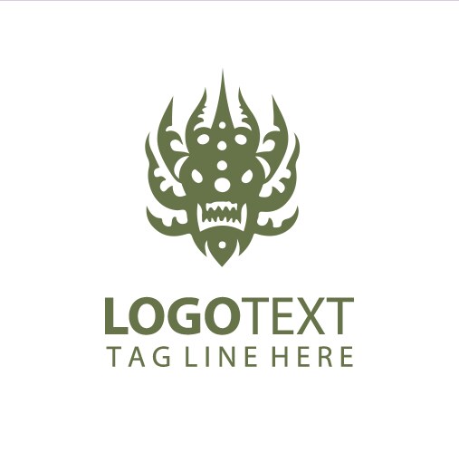 Monster logo Royalty Free Vector Image - VectorStock