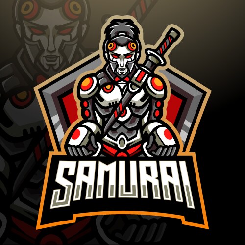 Samurai Gaming Logo Vector Images (over 1,800)