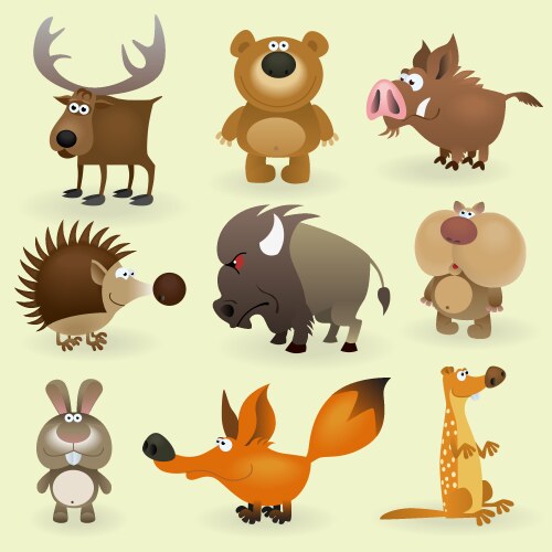 Wild Animals Vector Images (over 800,000)