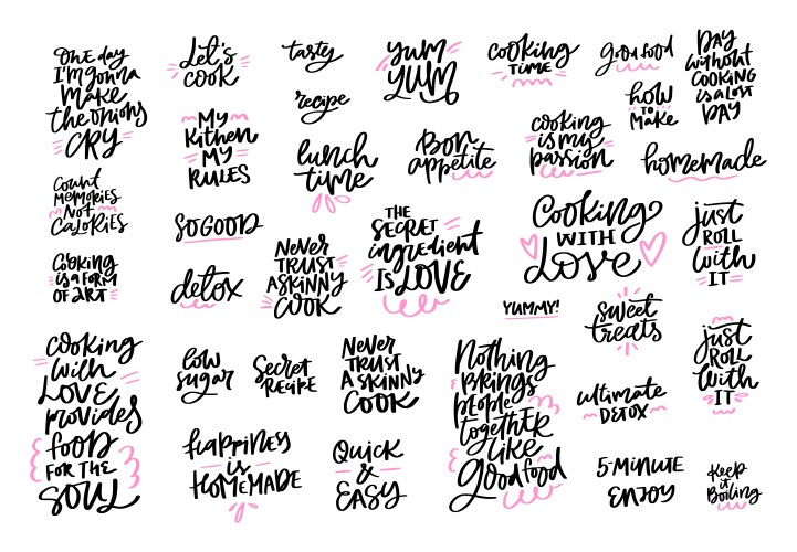 Quote Kitchen Slogan Vector Images (over 740)