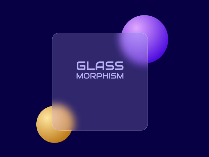 Reflection effect glossy transparent glass Vector Image