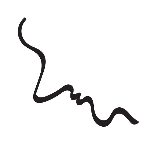 Abstract drawing profile face trendy portrait art Vector Image