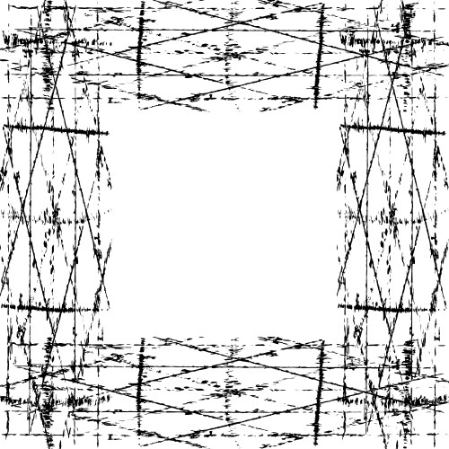 Scratched frame Royalty Free Vector Image - VectorStock