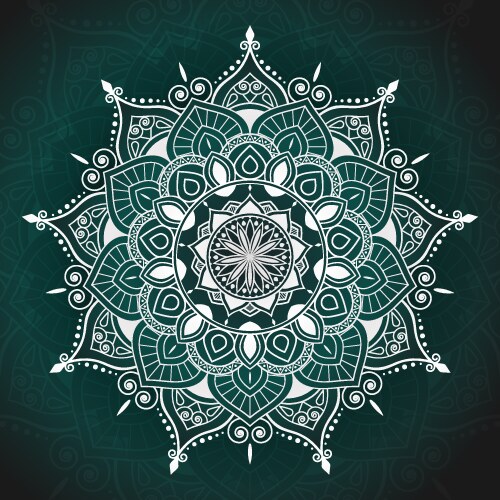 Jewelry mandala Royalty Free Vector Image - VectorStock