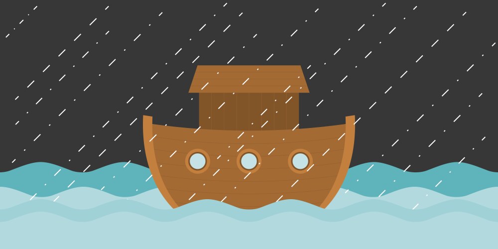 Noah's Ark Icons Royalty Free Vector Image - VectorStock