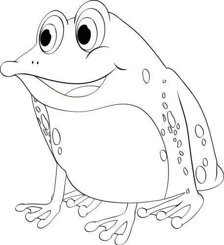 Frog Outline Template Vector Images (over 470)