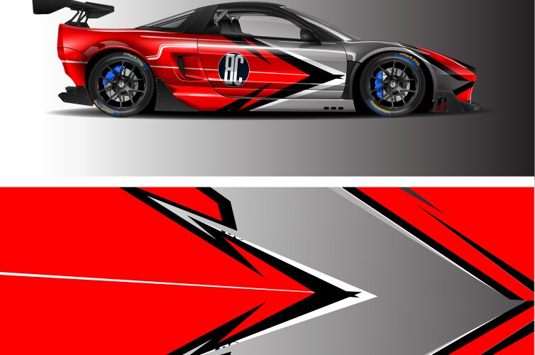 I will design professional car wrap vinyl Vector Image