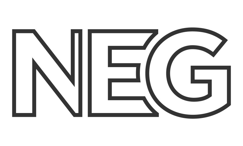 Ler logo design template with strong and modern Vector Image