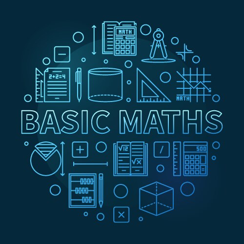 Book cover math Vector Images & Graphics for Commercial Use | VectorStock
