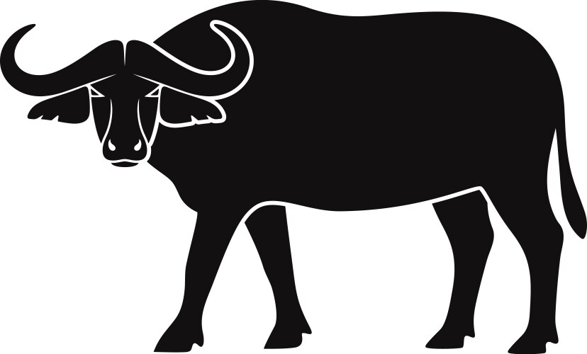 Buffalo Royalty Free Vector Image - VectorStock